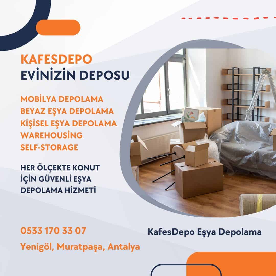 Antalya Ev Eşyası Depolama